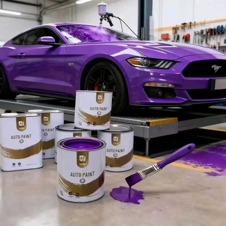 Automotive Acrylic Surface Coating Liquid Spray Paint Premium Coating ...