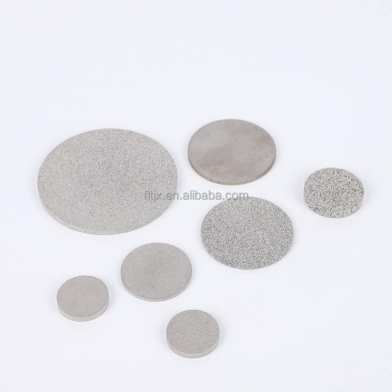 0.5-100um Microporous Powder Sintered Plate Porous Metal Filter Disc ...