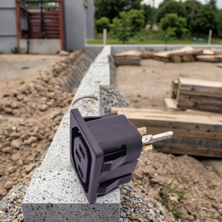 10A 250V Industrial Plugs and Sockets Fireproof Sleeves and ...