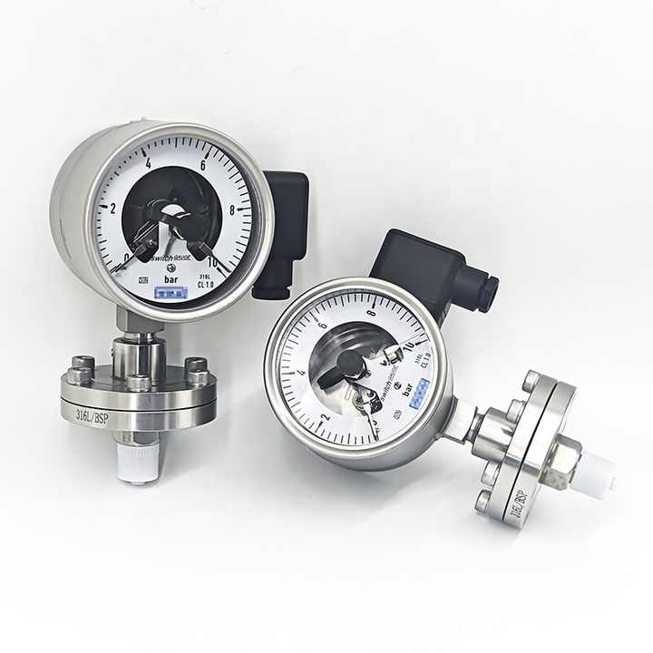 German WIKA 150mm Manometer Diaphragm Pressure Gauge 0-10bar