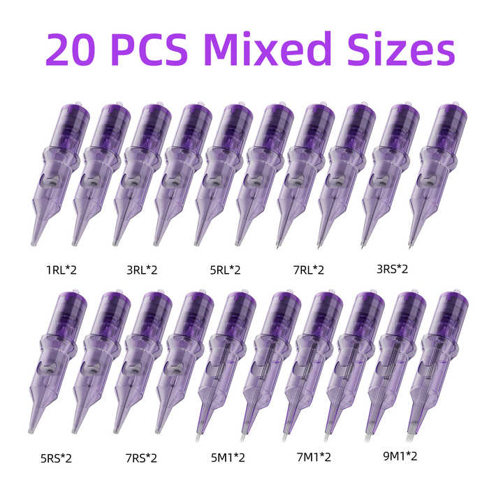 High Quality 20pcs/box Mixed Tattoo Needle for Body Art