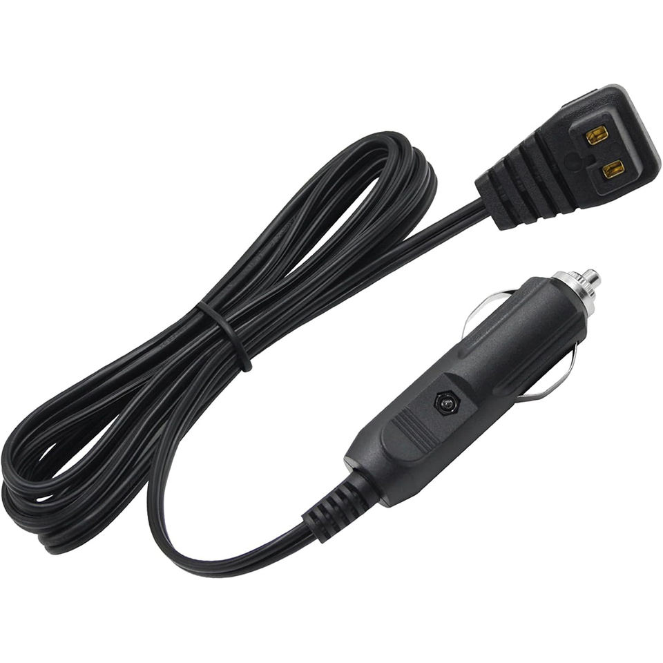 12V Cigarette Lighter Plug Power Cord for Car Fridge Cooler 90 Degree ...