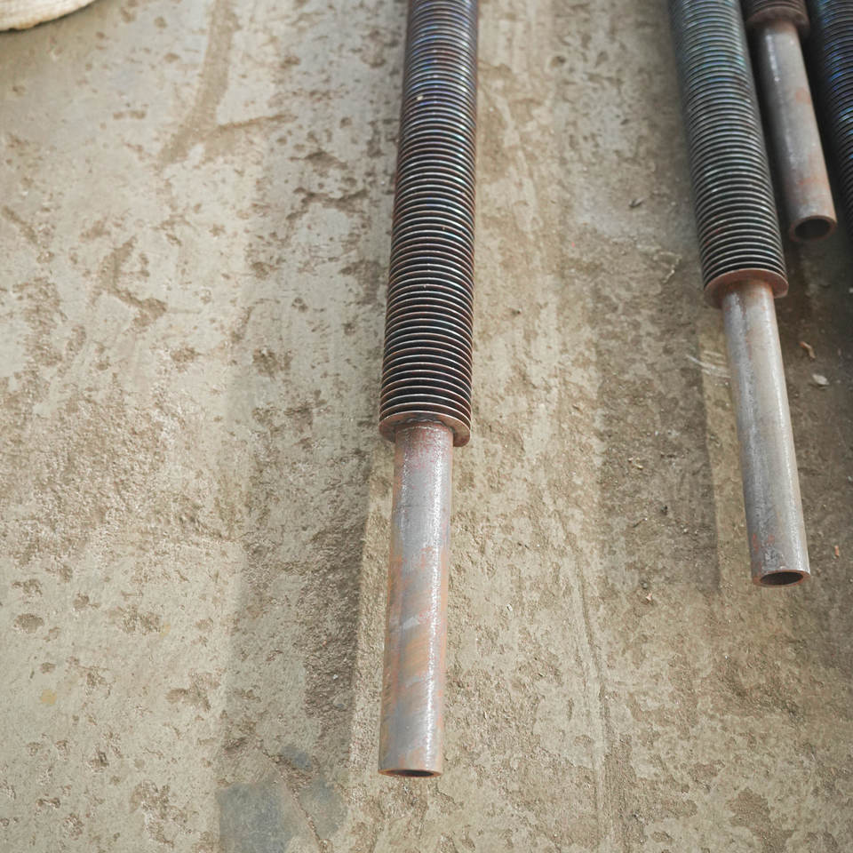 Fin Tube Radiator Hot Dip Galvanized High Frequency Welding Finned ...