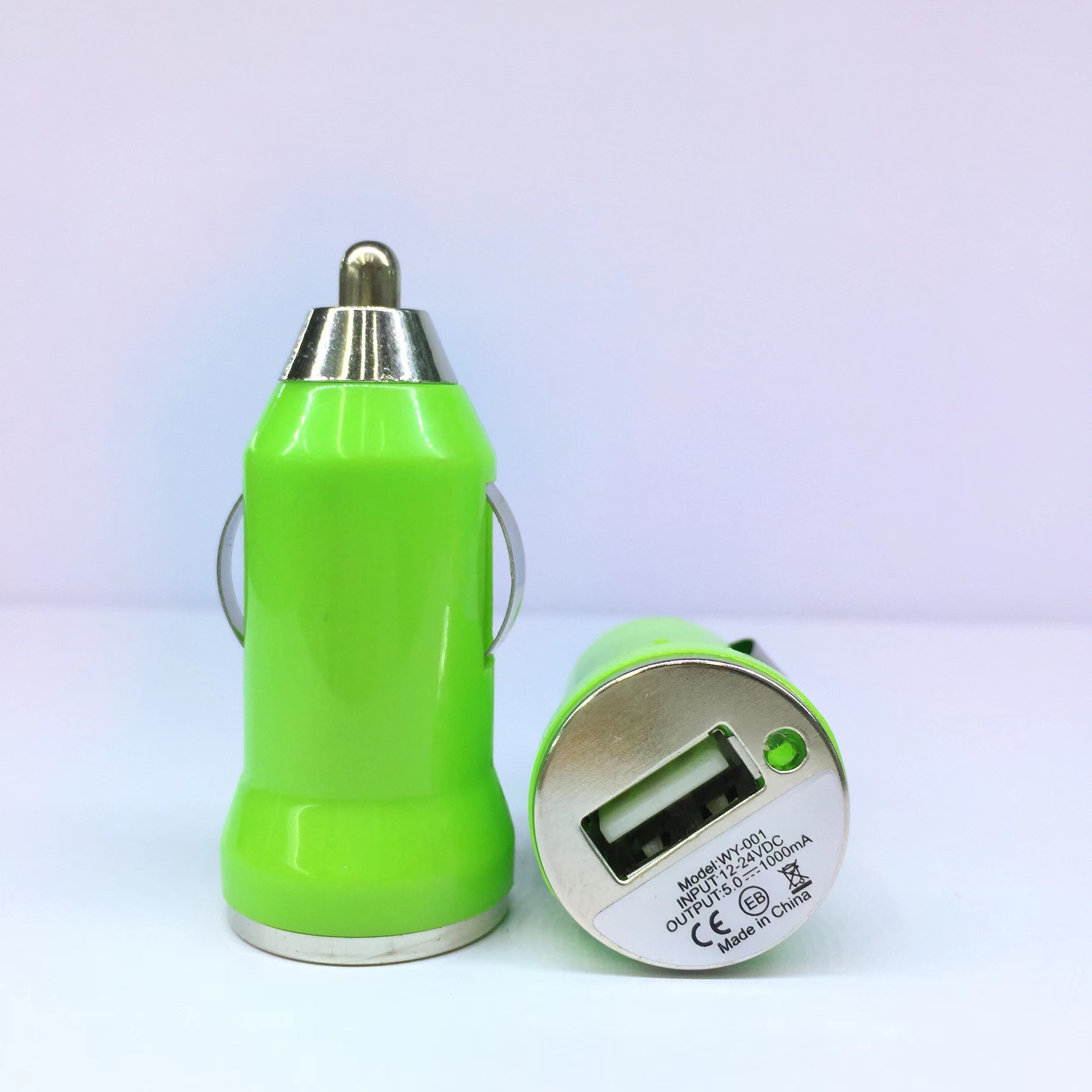 Factory Mini USB 5V/1A Macron Car Charger Colorful For Cell Phones Car ...