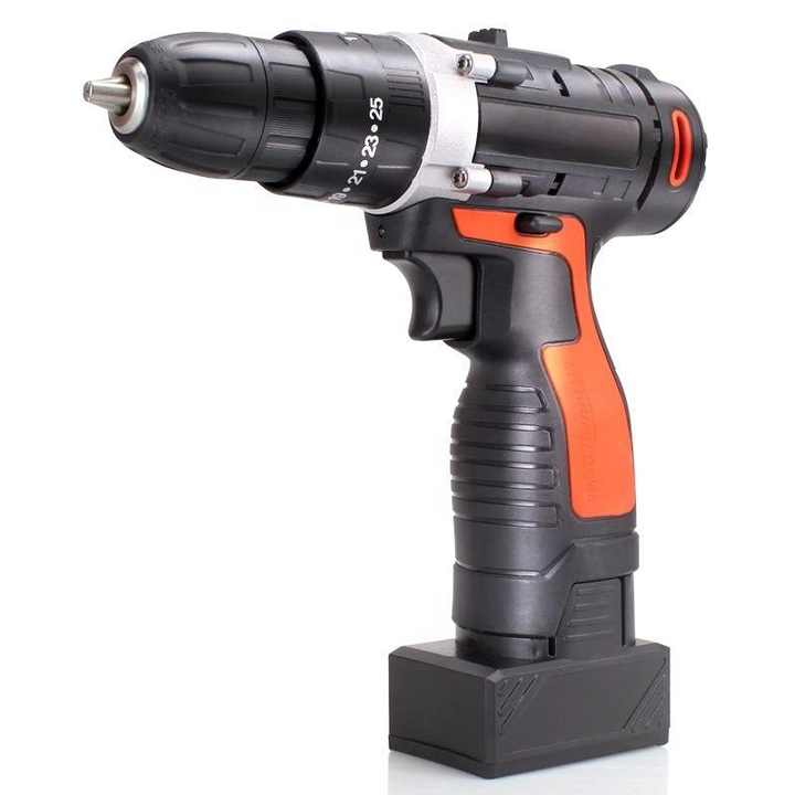 12V Electric Drill Portable Brushless Li-ion Electric Screwdriver ...