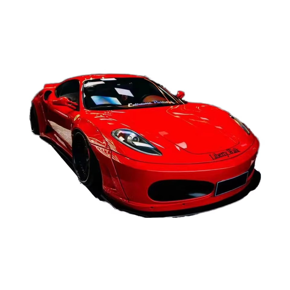 LB Wide-body Kit for Ferrari F430 Wide-body Kit F430 Carbon Fiber Front ...