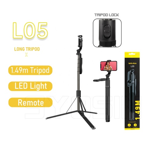 3-axis Gimbal Selfie Stick with Focus Zoom for Stable Videos