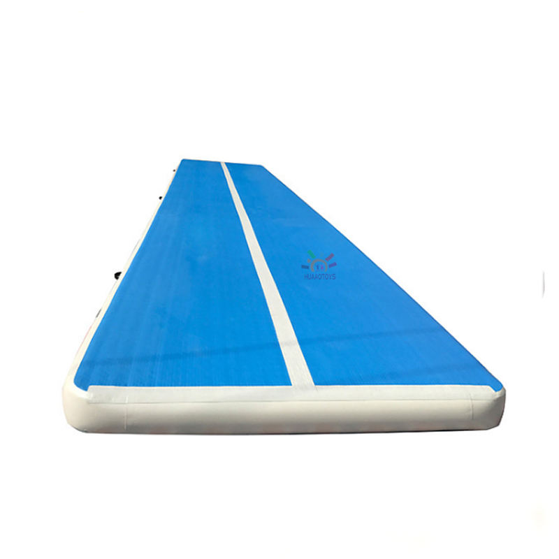 8m Portable PVC/DWF Inflatable Air Track Gymnastics Tumbling Mat ...
