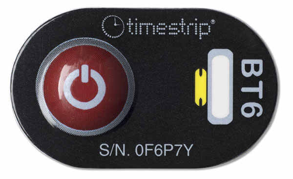 Timestrip 12 Months Temperature Sticker for Food Storage