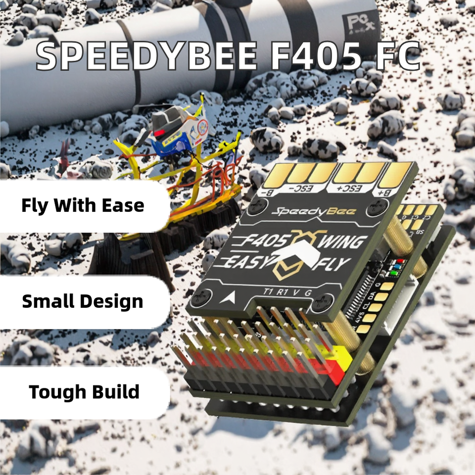 SpeedyBee F405 WING MINI ArduPilot INAV 2-6S Flight Controller with ...