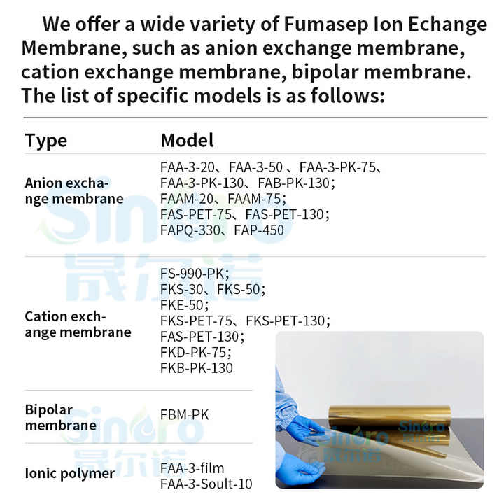 Fumasep FAA-3-PK-75 Brown Anion Exchange Membrane 20*20cm| Alibaba.com