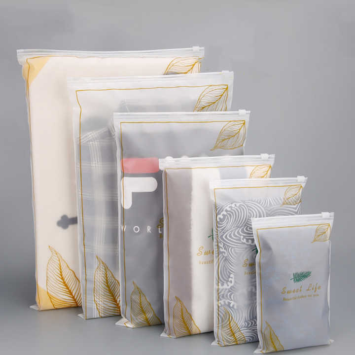 Custom Logo Printed Reusable Packaging - Zipper Pouches