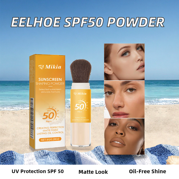 EELHOE SPF 50 PA++ Mineral Shaping Powder Sunscreen Matte Finish ...