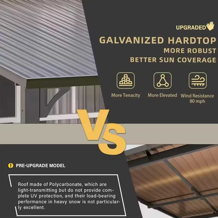 Catálogo de fabricantes de gazebo de aluminio con techo de metal de ...