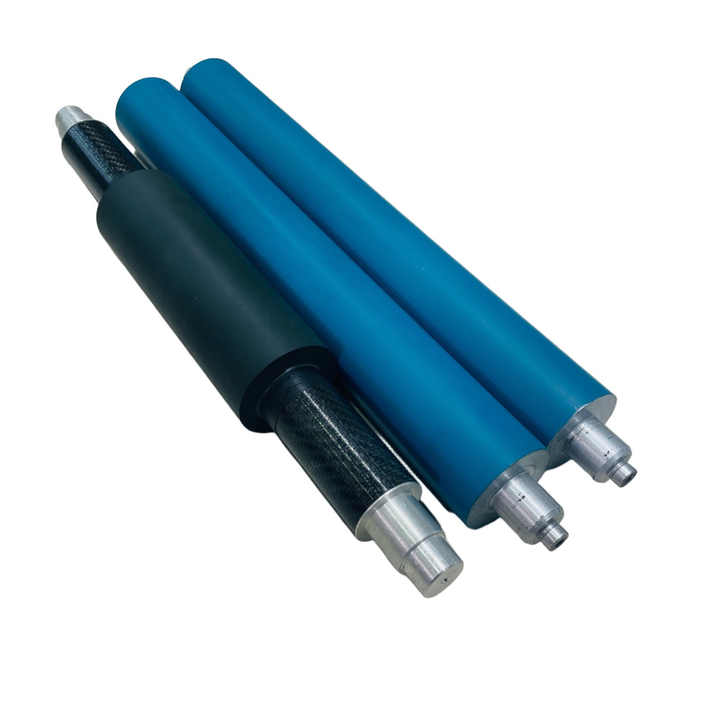 High Precision Flex Offset Printing Machine Silicon Rubber Roller ...