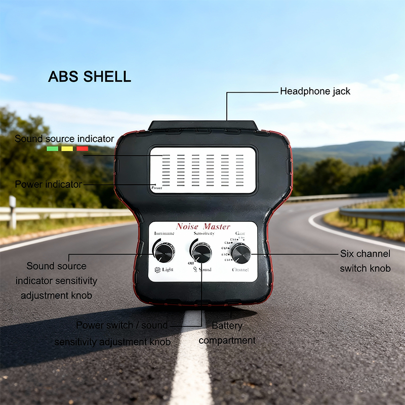 Car Noise Detector Six-channel Car Noise Detector Cylinder Stethoscope ...