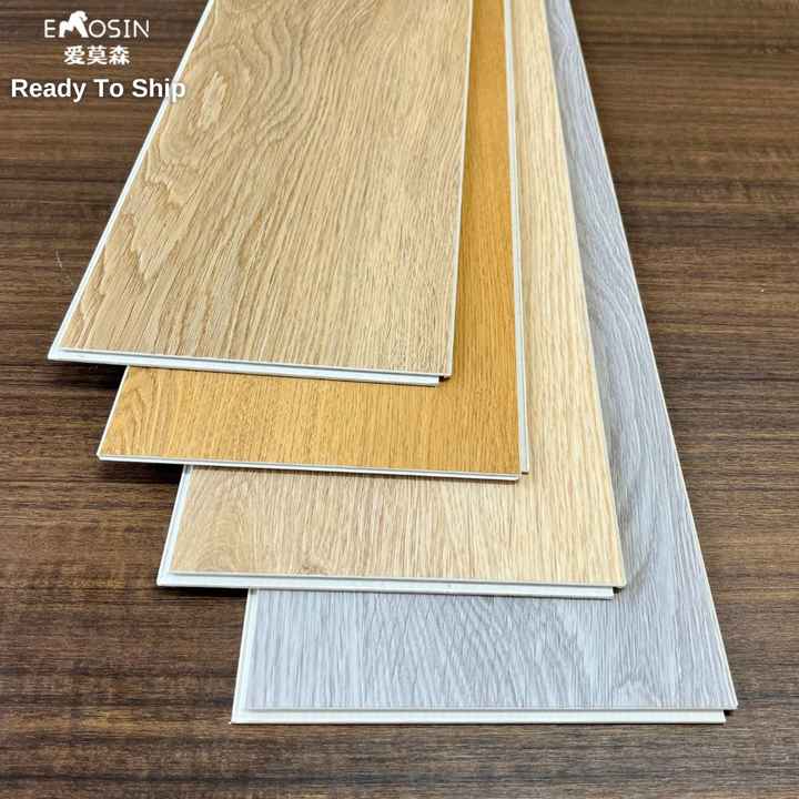 Cheap 4mm 5mm Dry Back Laminate Plastic PVC LVP Plank Interlock Click ...