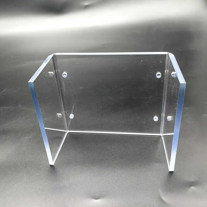 Thermoformed Polycarbonate Bending Part for Dust Shield