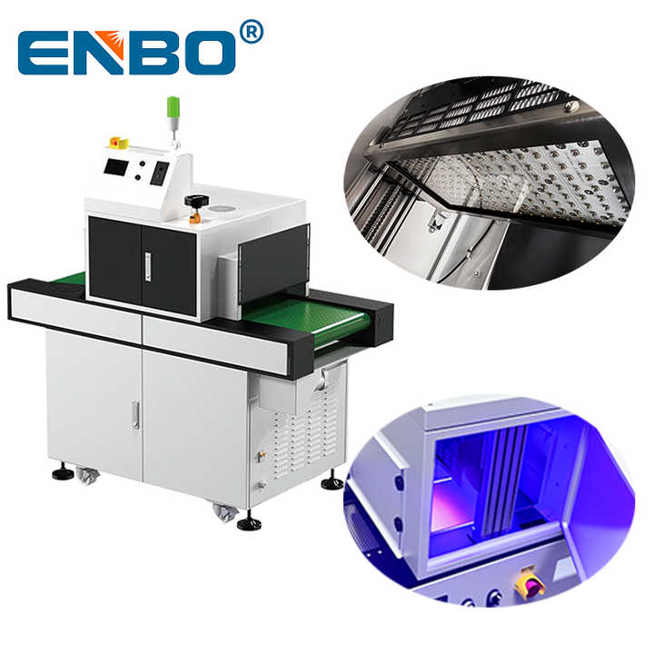 UV LED Curing Conveyor System for Wood Varnish Lamp Height Intensity and Conveyor Speed ...