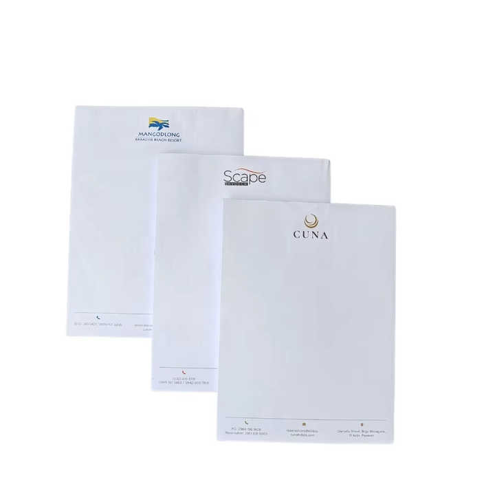 Professional Hotel Notepads A5 Tear Off Custom Logo Printed Promotional ...