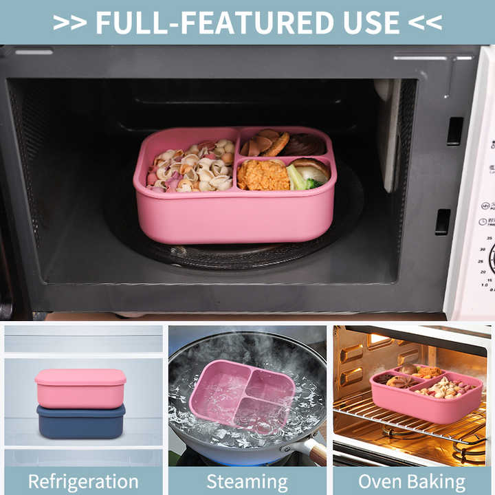 Custom Logo BPA Free Portable Leakproof Bento Lunch Boxes Leak Proof ...