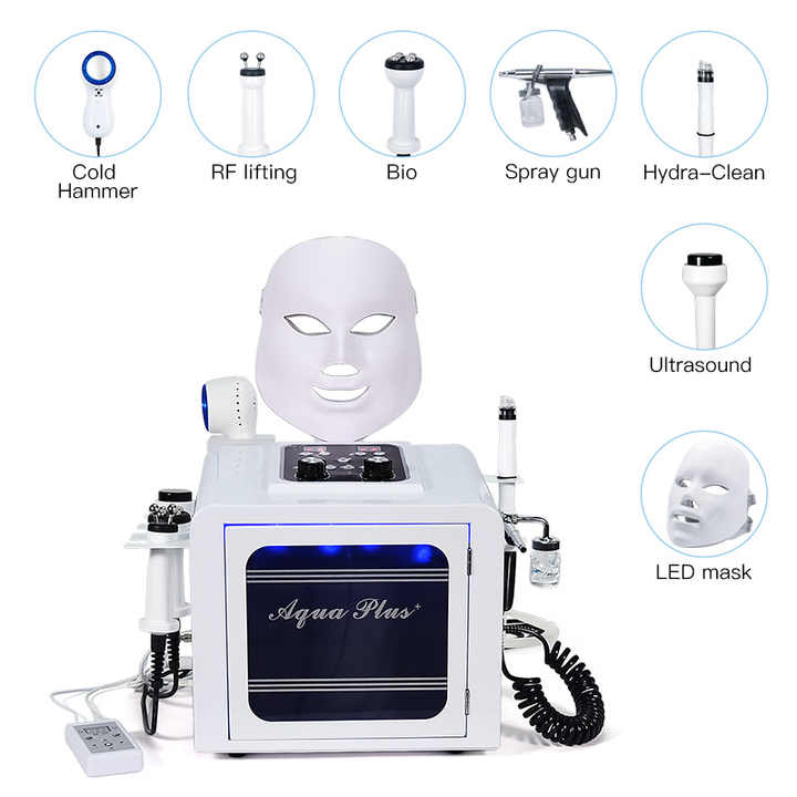 Multifunctional Hydra Oxygen Facial Machine Skin Deep Cleansing Dead ...