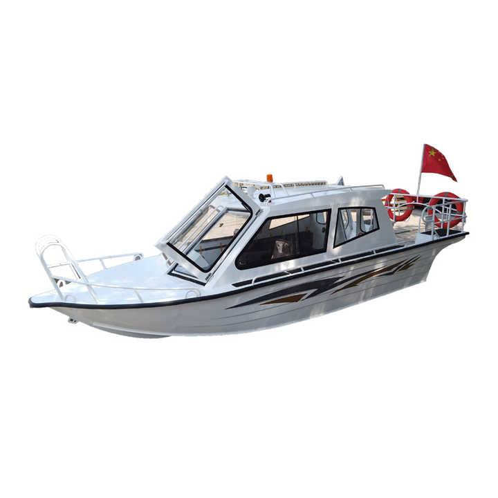 Aluminium Pleasure Boat - 24ft Speed Boat with Outboard Engine