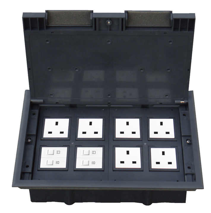 SINOAMIGO Under Floor Side Mounted Socket Box Pop-Up Floor Socket for ...