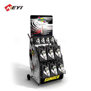 Buy Freestanding mobil oil display rack with Custom Designs - Alibaba.com