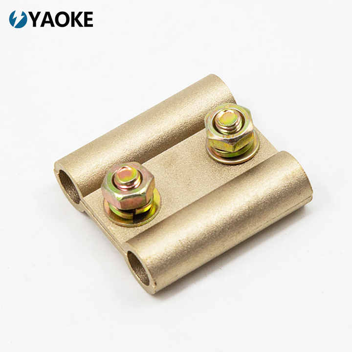 Earth Clamp - Durable Brass Grounding Fitting for Electrical Safety