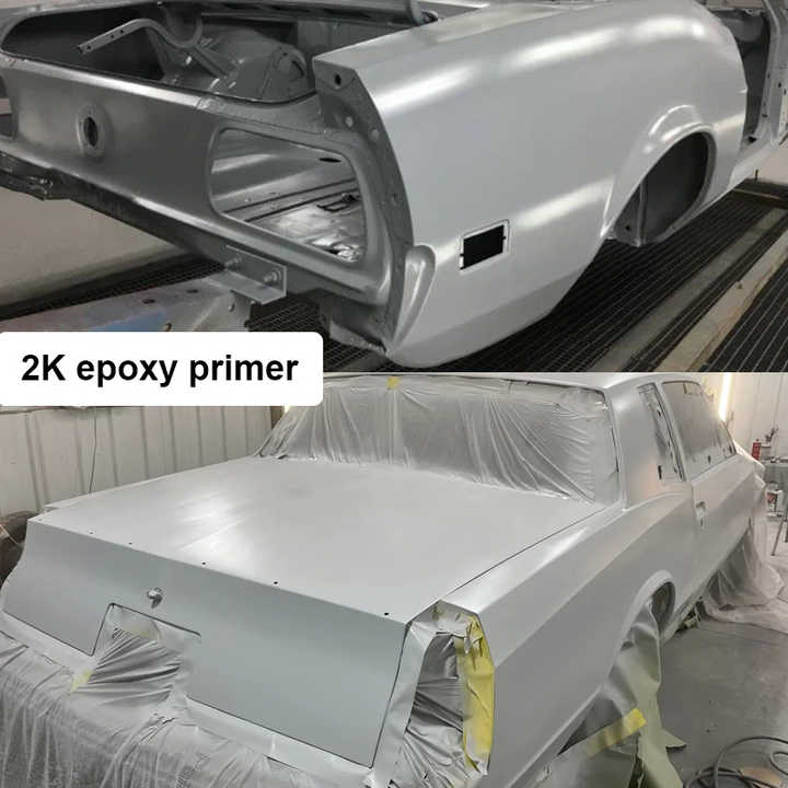 2K Epoxy Primer Long-Lasting Auto Paint Factory Acrylic Paint Easy ...