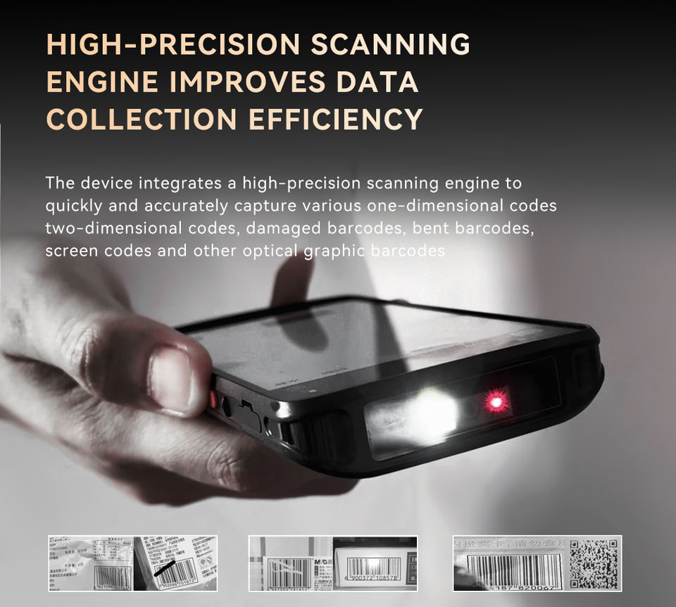 Android Barcode Scanner - Rugged Handheld PDA for Inventory