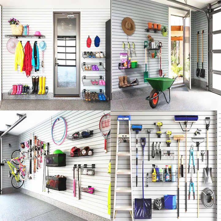 Wholesale Garage Storage PVC Slatwall Panels - Durable & Versatile