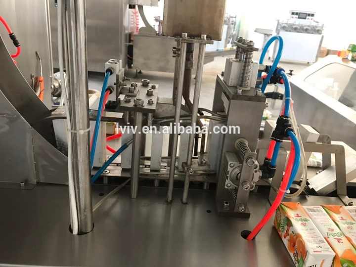 Aseptic Carton Box UHT Milk Filling Machine Uht Milk Production Line ...