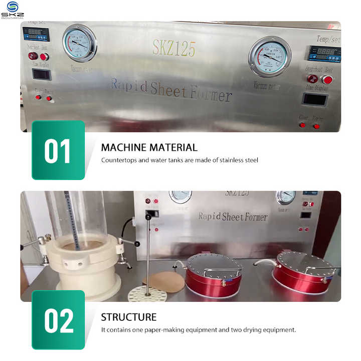 RAPID-KOETHEN Handsheet Maker - Efficient Pulp Testing