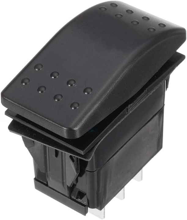 12V 24V Rocker Switch 20A 6 Pin DPDT ON-OFF-ON Rocker Switch for Boat ...