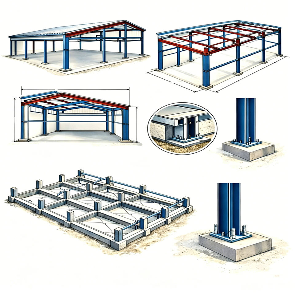 Modern Stable Steel Structure Warehouse with High Strength for Multi ...