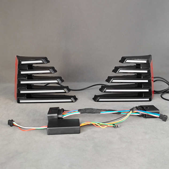 Modified LED Daytime Running Lights, Dedicated Flow Turn signal Lights ...