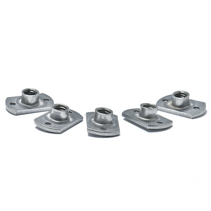 M6 M8 M10 M12 7/16 2 4 Holes Carbon Steel T Tee Weld Nut