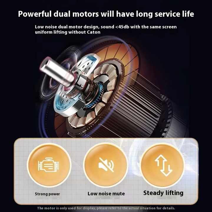 Intelligent electric lifting computer desk Modern corner L-shaped ...