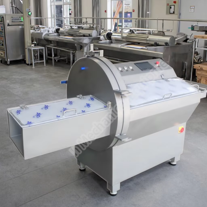 Frozen Meat Slicer Machine Pork Chop Cutter Meat Roll Cutting Machine ...