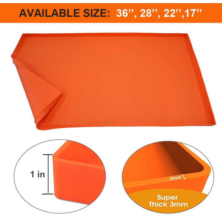 36" Heavy Duty Food Grade Silicone Grill Cover for Blackstone