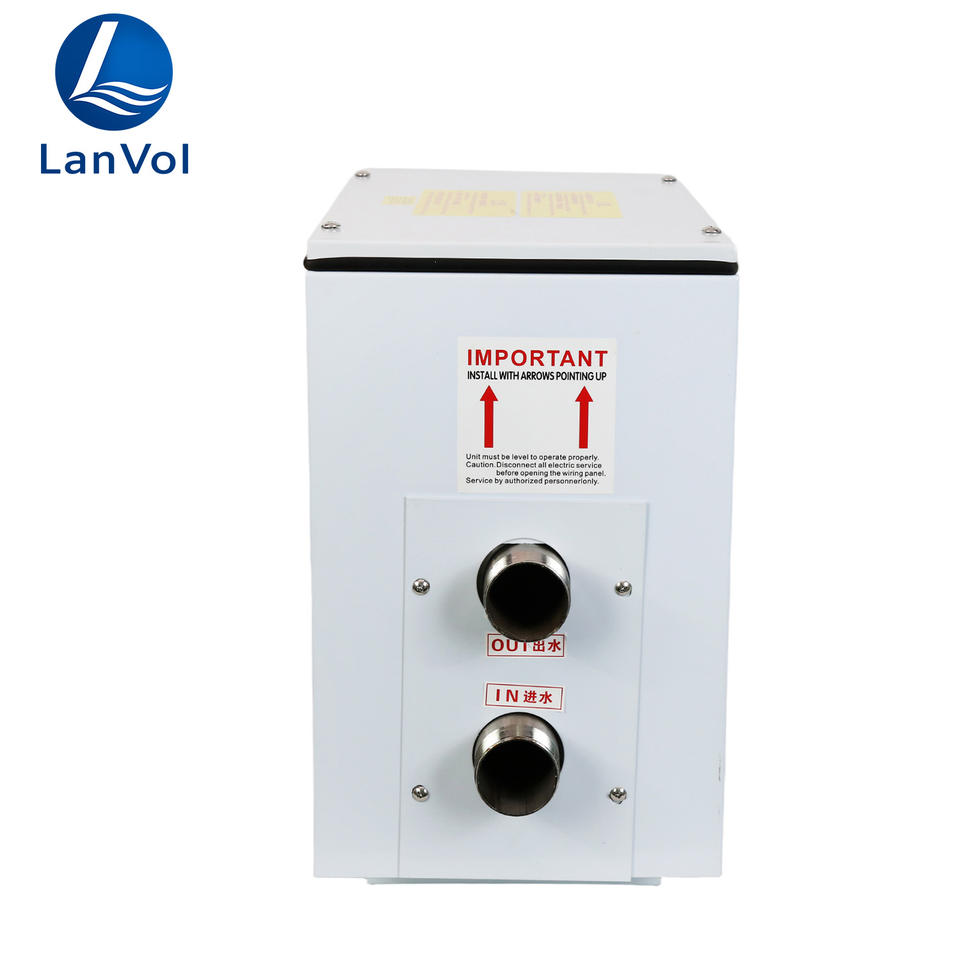 LanVol 24KW 380V Electric Swimming Pool Heater with Digital Touchscreen ...