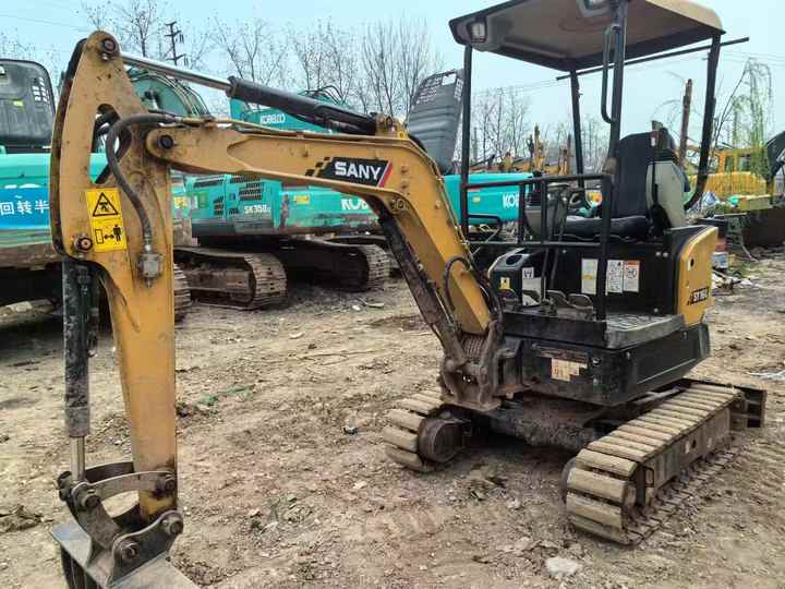 SANY SY16C 1.5 Ton Mini Excavator Micro Digger for Garden Work with ...