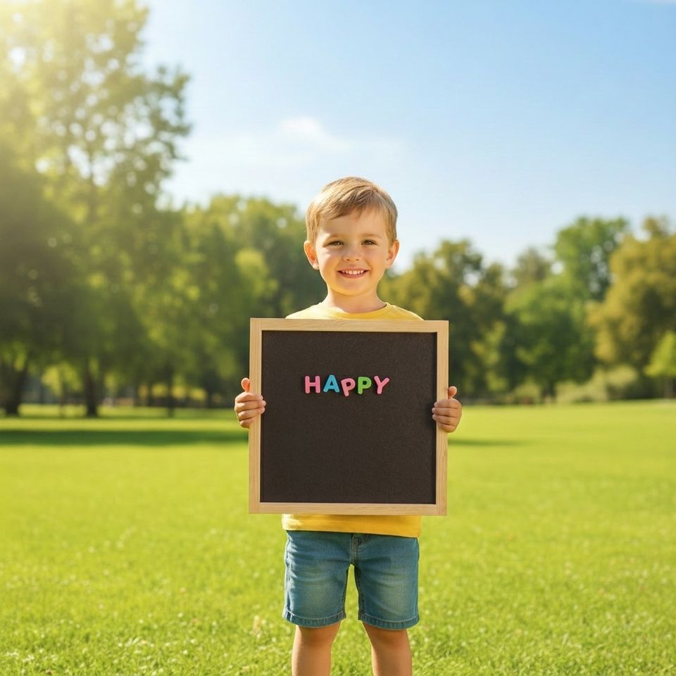 Magnetic Wooden Frame Children Drawing Board Non-Toxic PP Chalkboard ...