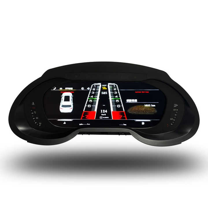 Digital Dashboard Panel for Audi A4/Q5: OLED Speedometer with CarPlay ...