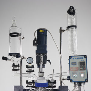 Efficient 100l double wall glass reactor For Optimal Chemical Yield ...
