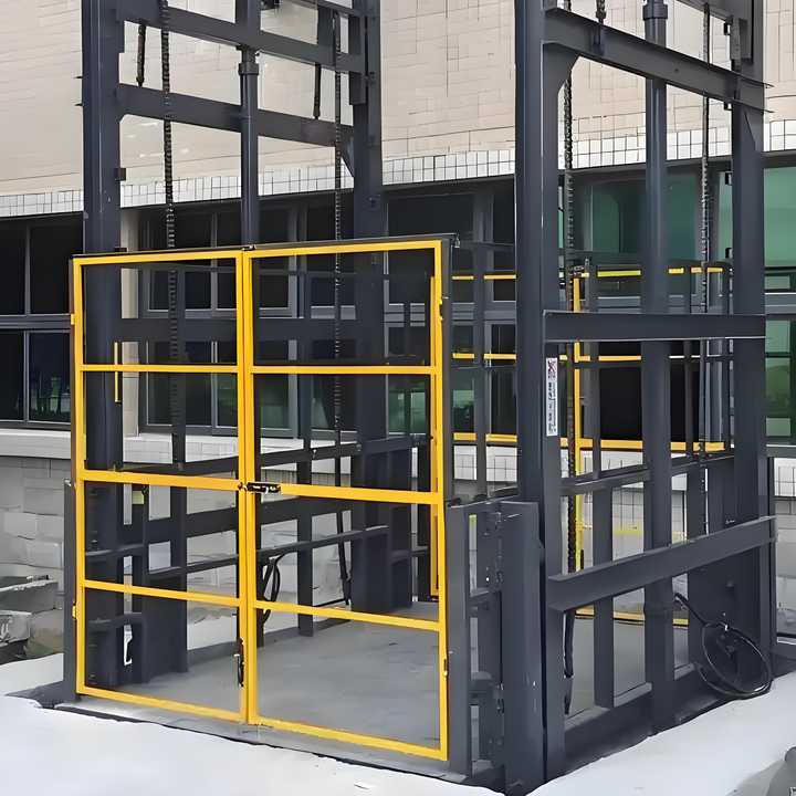 Customizable Movable Platform Hydraulic Cargo Elevator with Core Motor ...