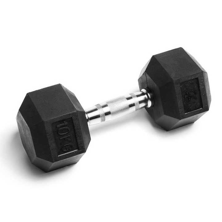 Factory Direct Selling Gym Custom Dumbbells Rubber Hex Dumbell Set Free ...