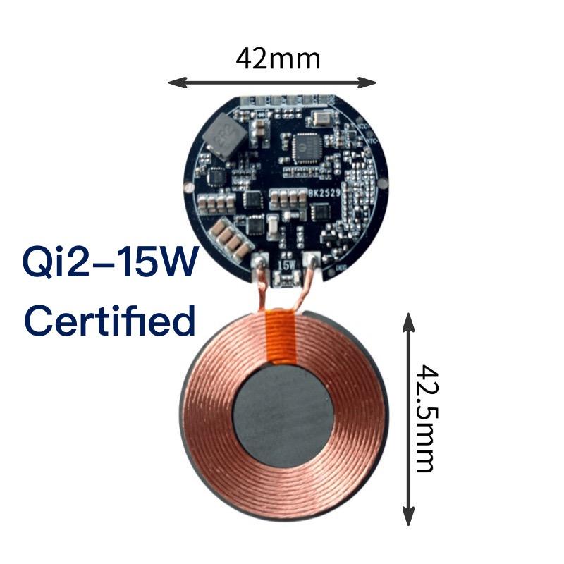CE/RoHs Qi2.2 25W Wireless Charging PCB Module 15W/25W Fast Wireless ...